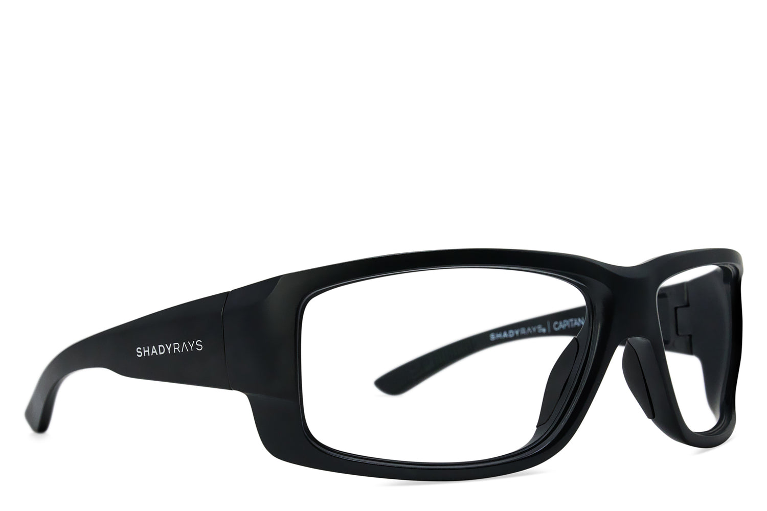Capitan Rx - Black – Shady Rays® | Polarized Sunglasses
