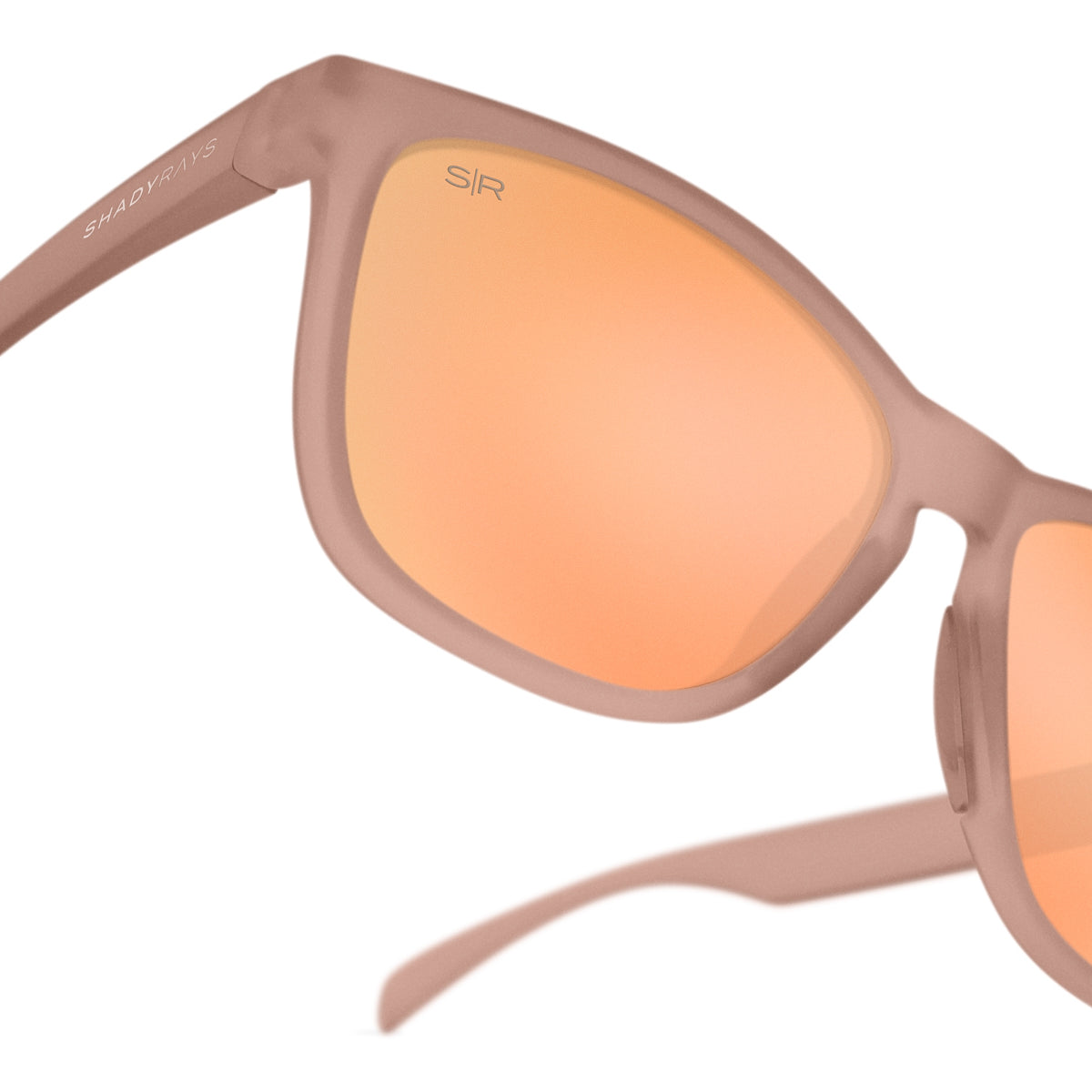 Cascade - Peach Polarized – Shady Rays® | Polarized Sunglasses