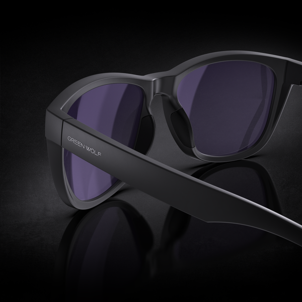 Green Wolf Scout - Black Glacier – Shady Rays® | Polarized Sunglasses
