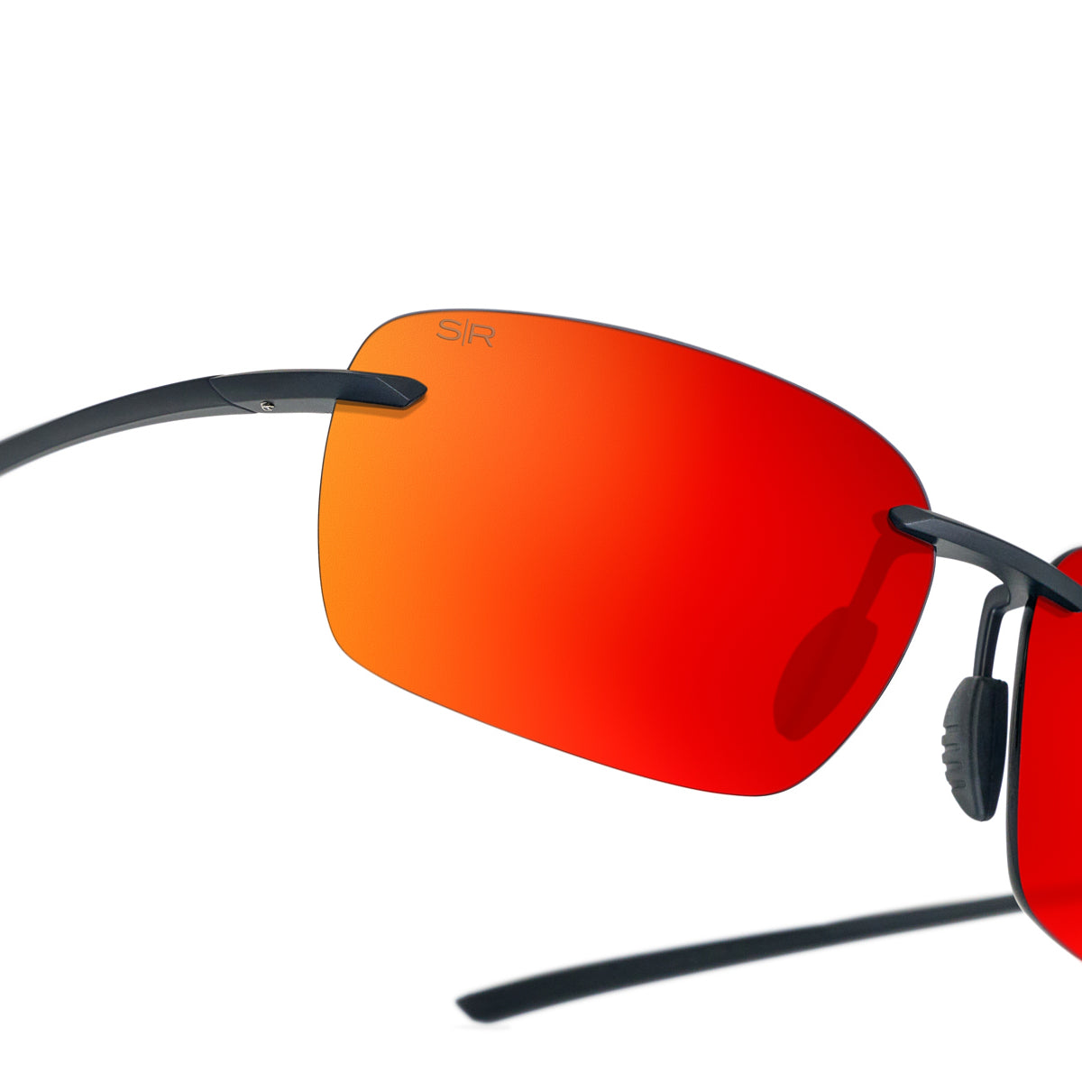 Huron Matte Black - Infrared Polarized – Shady Rays® | Polarized Sunglasses