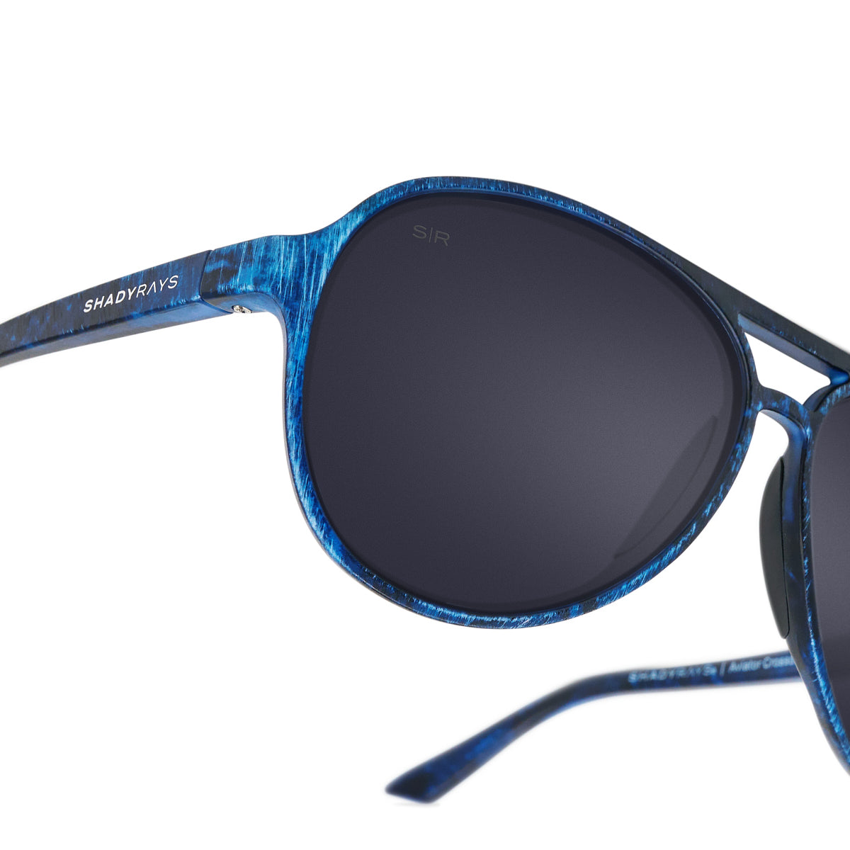 Aviator Crossover - Denim Polarized – Shady Rays® | Polarized Sunglasses