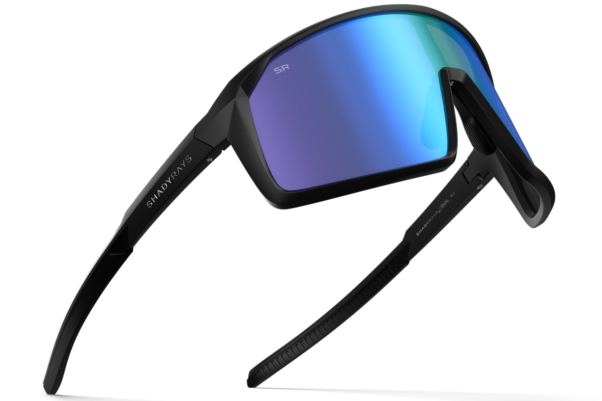 Rival Matte Black - Glacier Polarized – Shady Rays® | Polarized Sunglasses