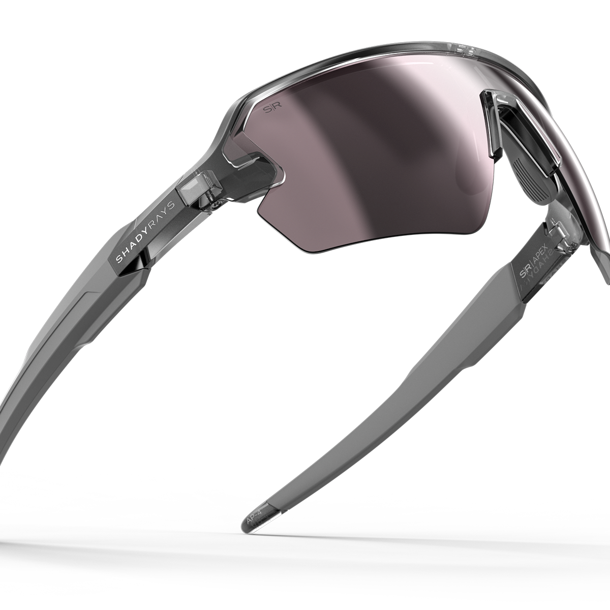 Apex - Smoke Rose Polarized – Shady Rays® | Polarized Sunglasses