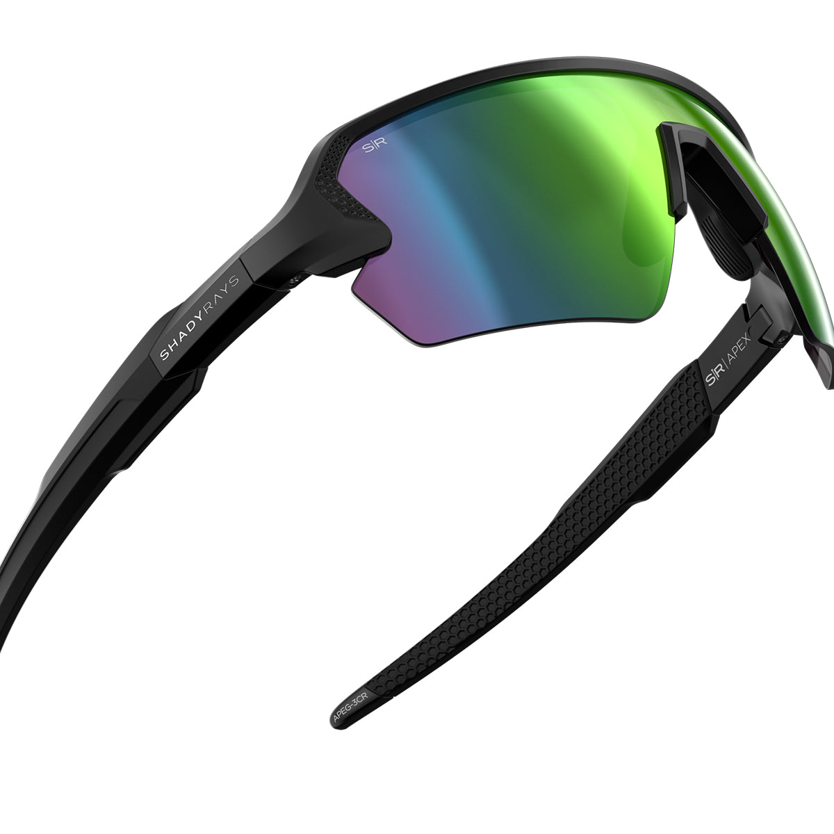 Apex Elite - Black Emerald – Shady Rays® | Polarized Sunglasses