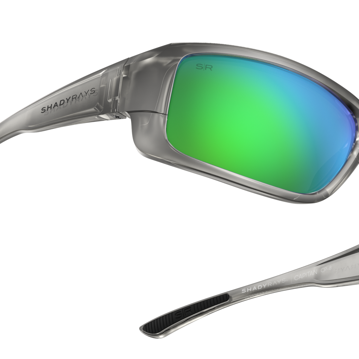 Capitan - Emerald Smoke Polarized – Shady Rays® | Polarized Sunglasses