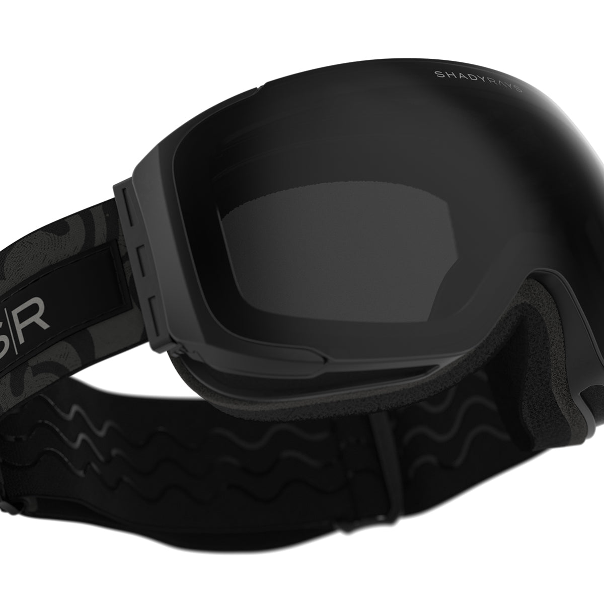 Denali Snow Goggle - Tectonic Stealth – Shady Rays® | Polarized Sunglasses