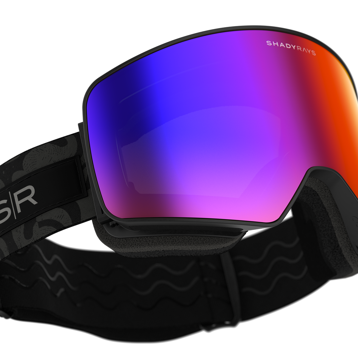 Frontier Snow Goggle - Tectonic Mirage – Shady Rays® | Polarized Sunglasses