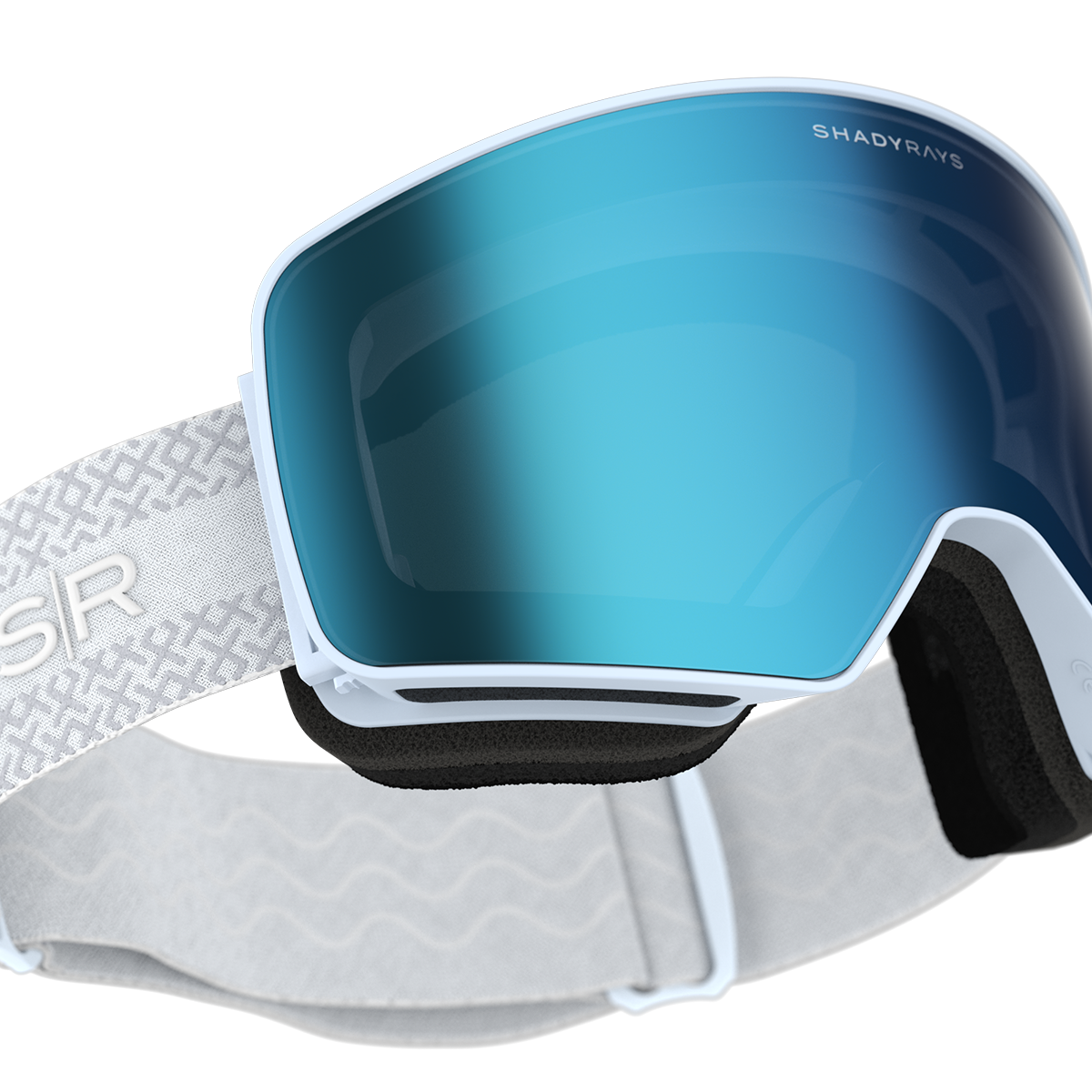 Frontier Snow Goggle - Arctic Glacier – Shady Rays® | Polarized Sunglasses