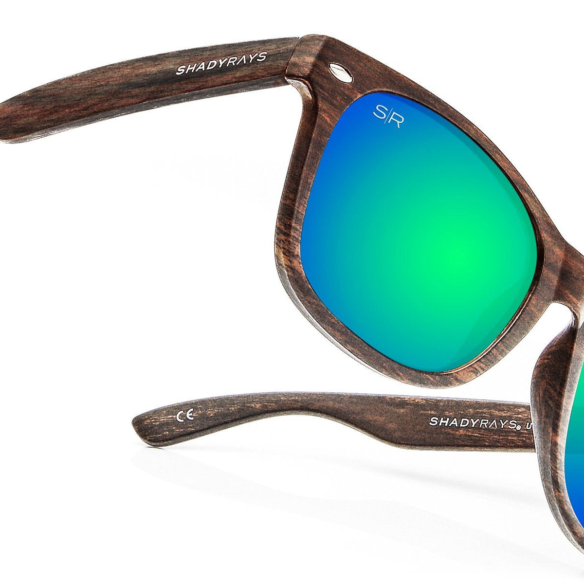 Classic Timber - Emerald Polarized – Shady Rays® | Polarized Sunglasses