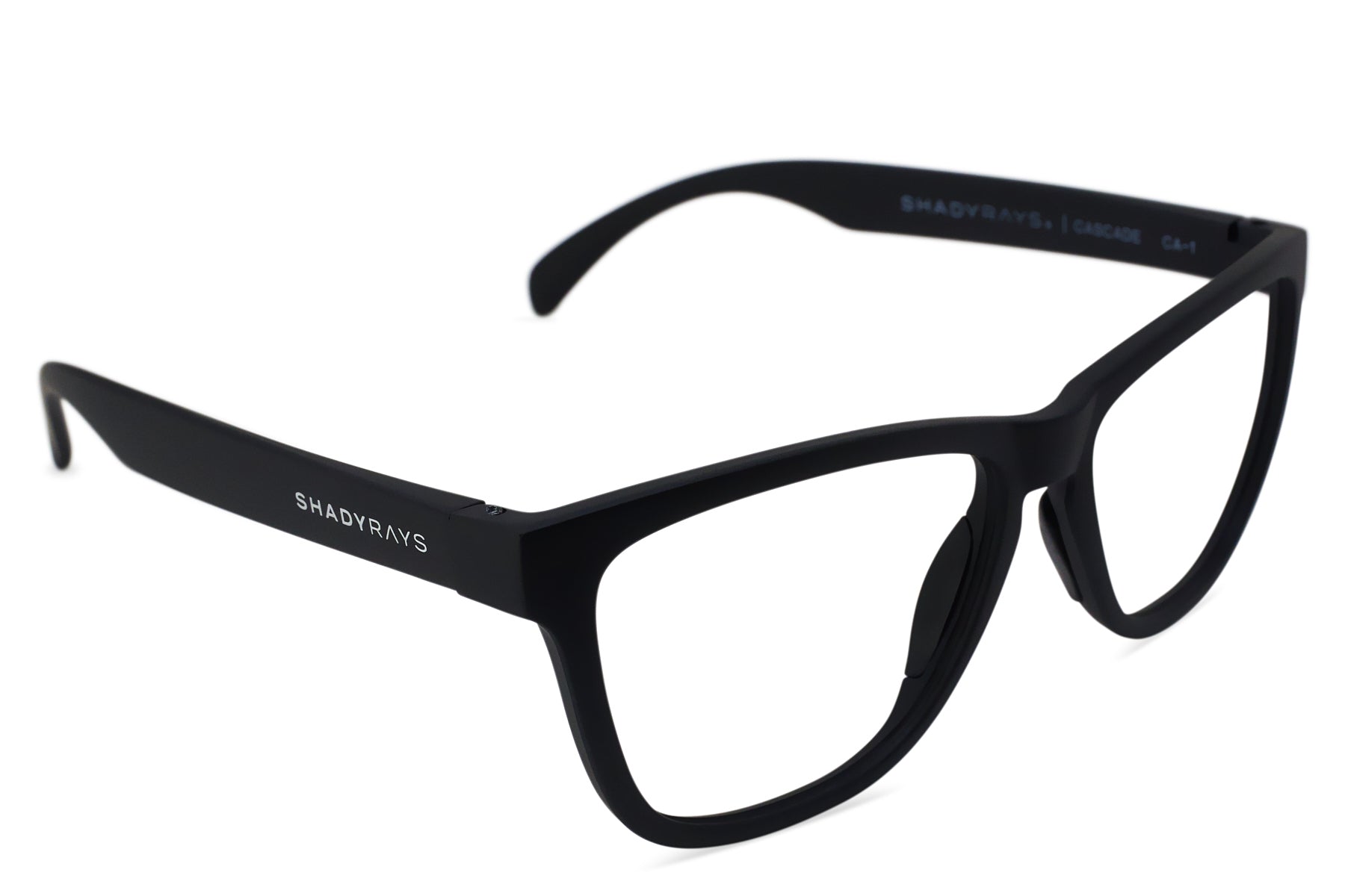 Cascade Rx - Black – Shady Rays® | Polarized Sunglasses