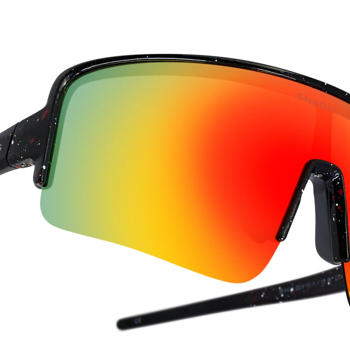 Shady Rays Nitro - Infrared Splatter Polarized Sunglasses – Shady Rays ...
